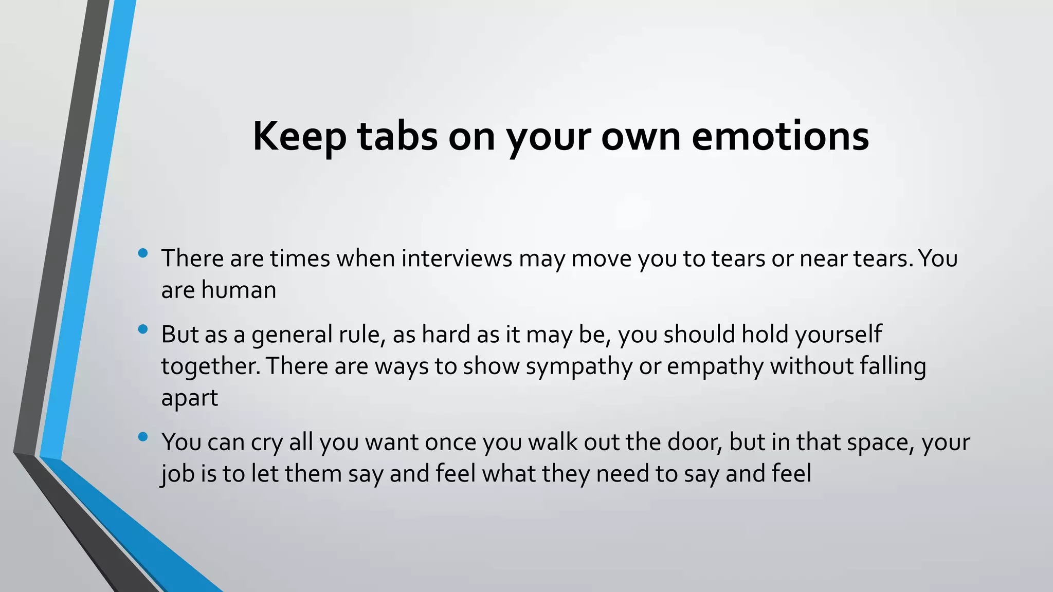 The art of interview | PPTX