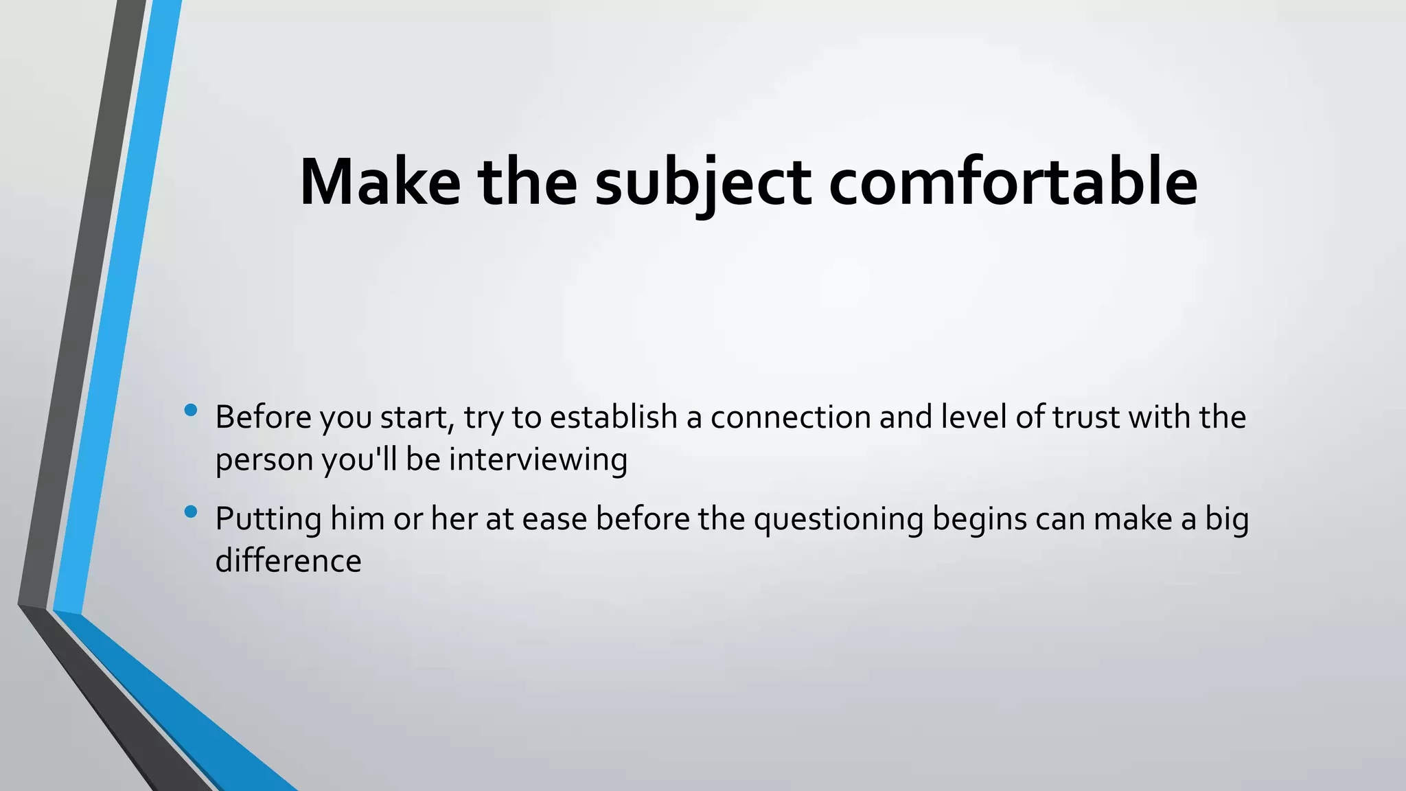 The art of interview | PPTX