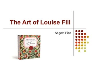 The Art Of Louise Fili | PPT