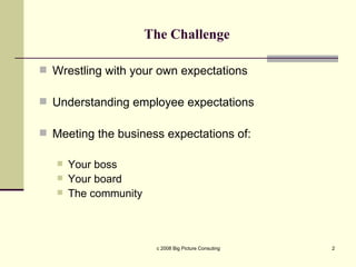 The Art Of Managing Employee Expectations | PPT
