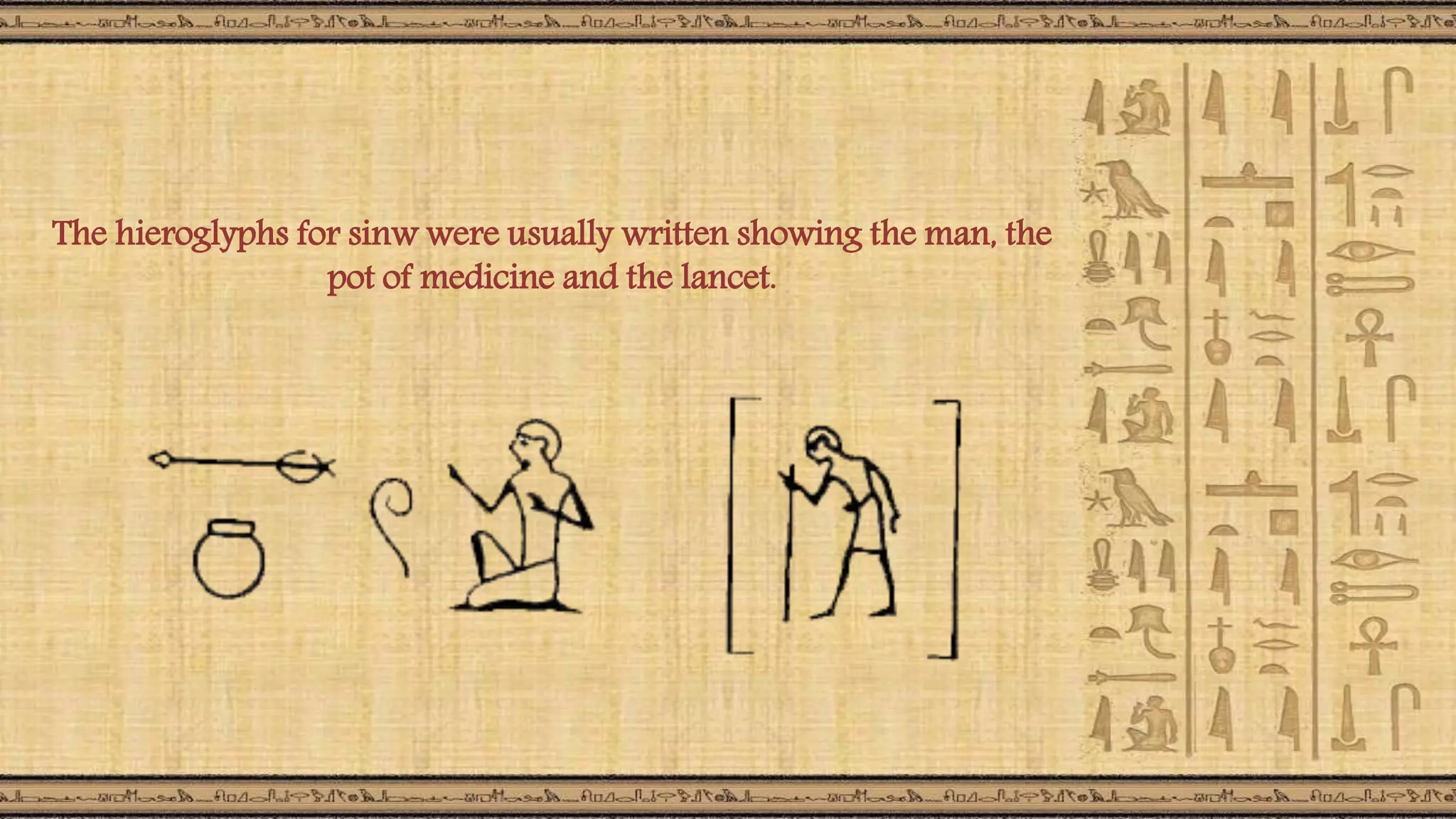 The Art of Medicine in Ancient Egypt . | PPT | Free download