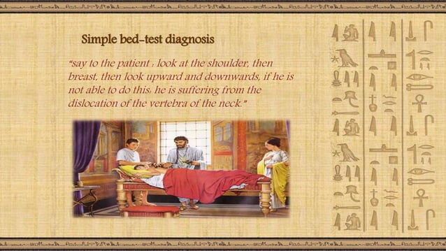 The Art of Medicine in Ancient Egypt . | PPT | Free download