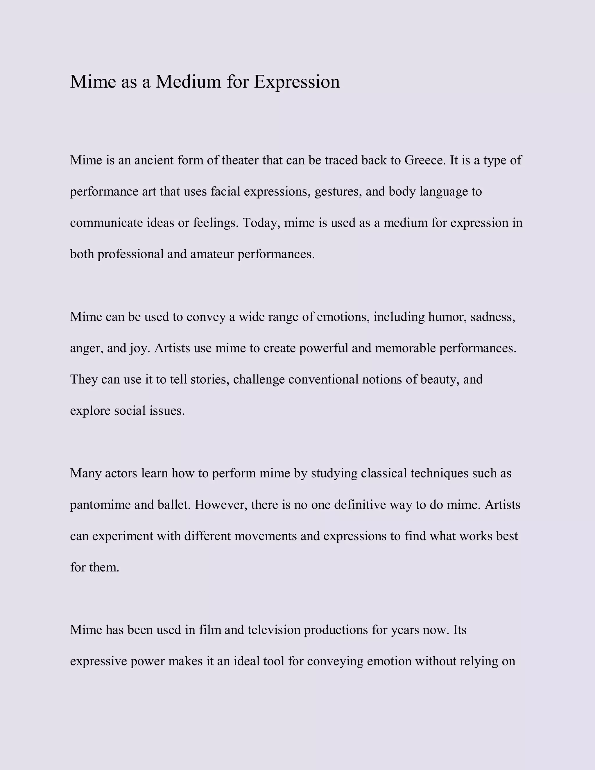 The Art of Mime by Best Mime Artist Srikanta Bose.pdf