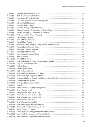 The art of mixing a visual guide to recording, engineering, and ...