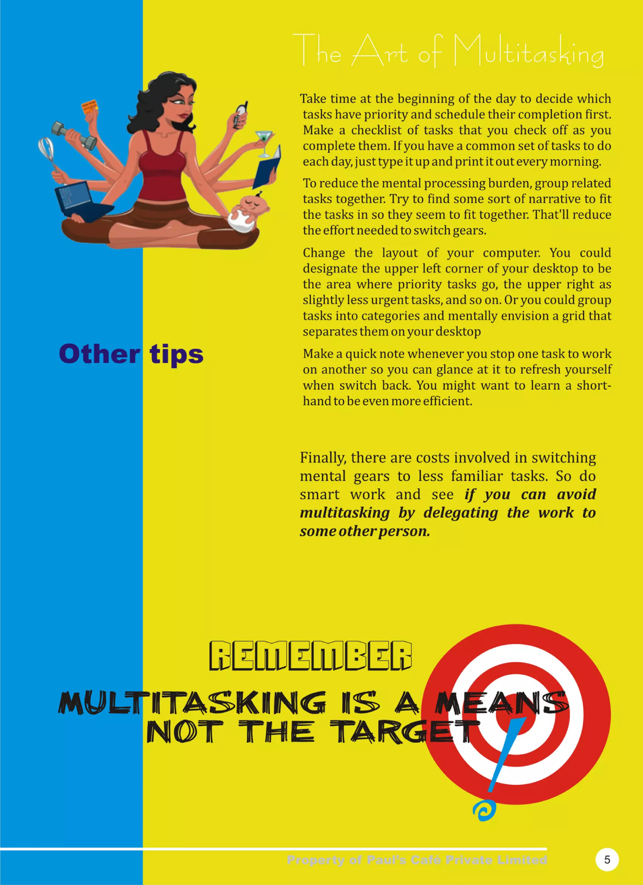 The Art Of Multitasking | PDF