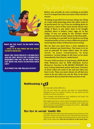 The Art Of Multitasking | PDF