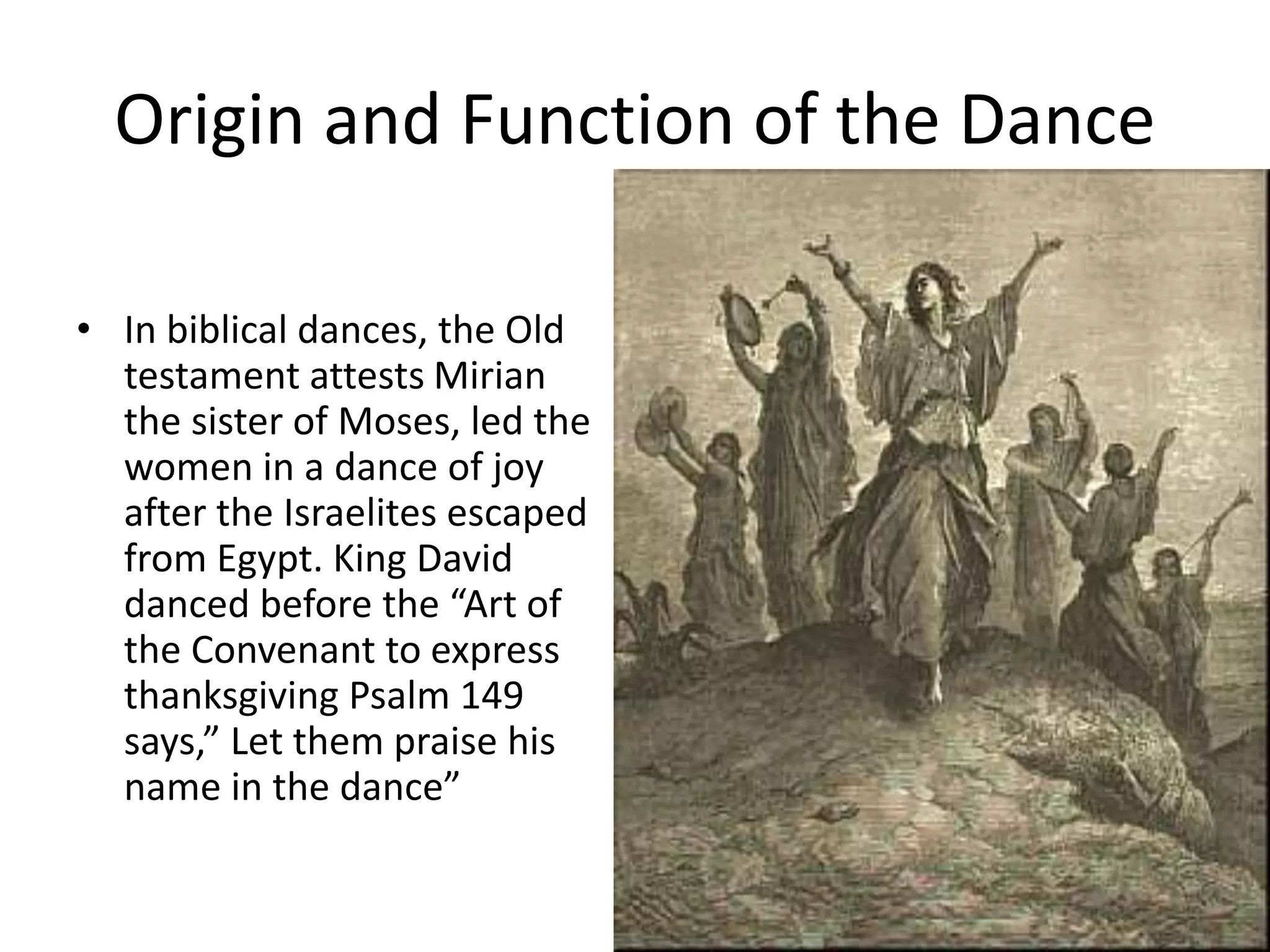 The Art of music and Dance | PPTX