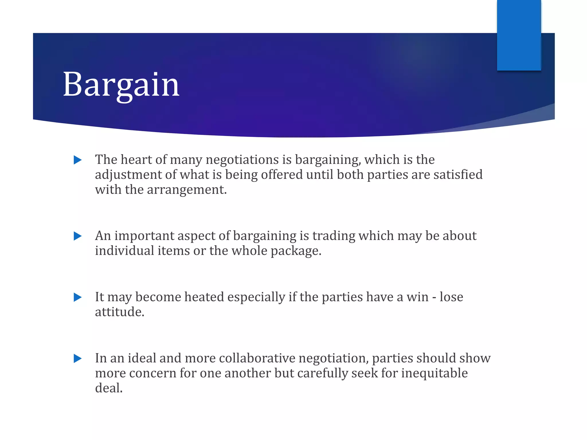 The Art Of Negotiation | PPTX