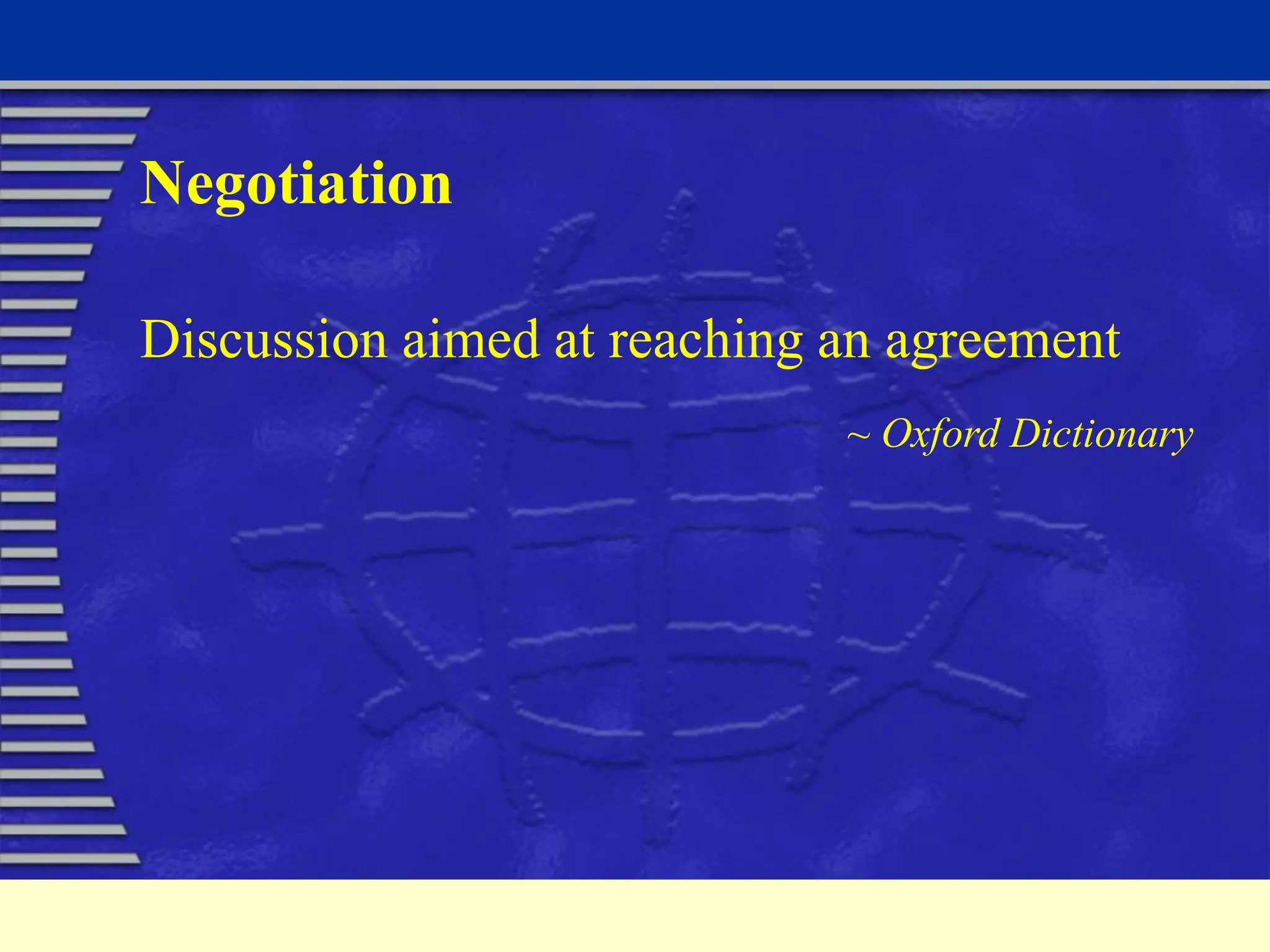 The Art of Negotiation | PDF