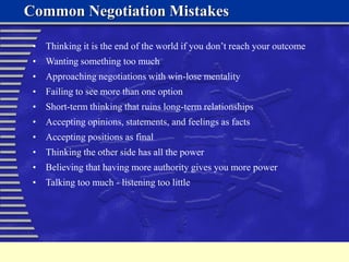 The Art of Negotiation | PPT