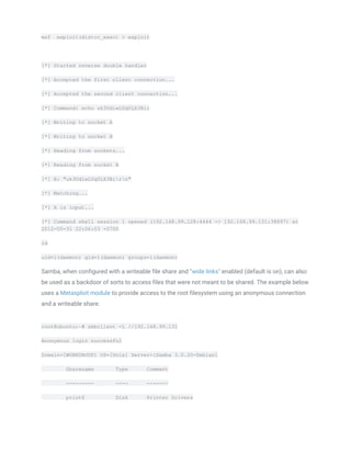 Metasploitable | PDF