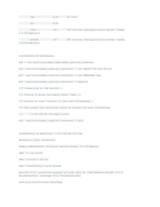 Metasploitable | PDF