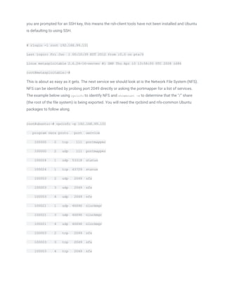 Metasploitable | PDF