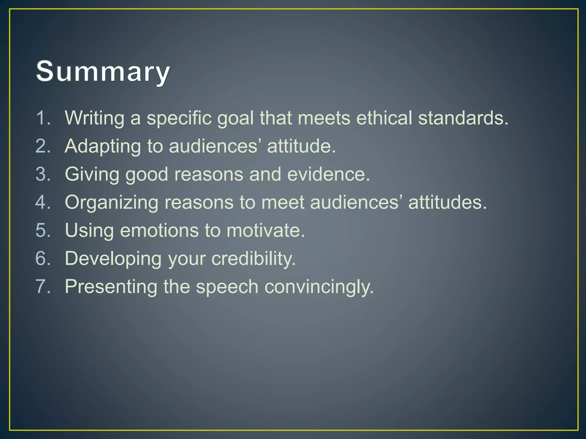 The Art of Persuasion | PPTX