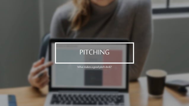 The art of pitching | PPTX