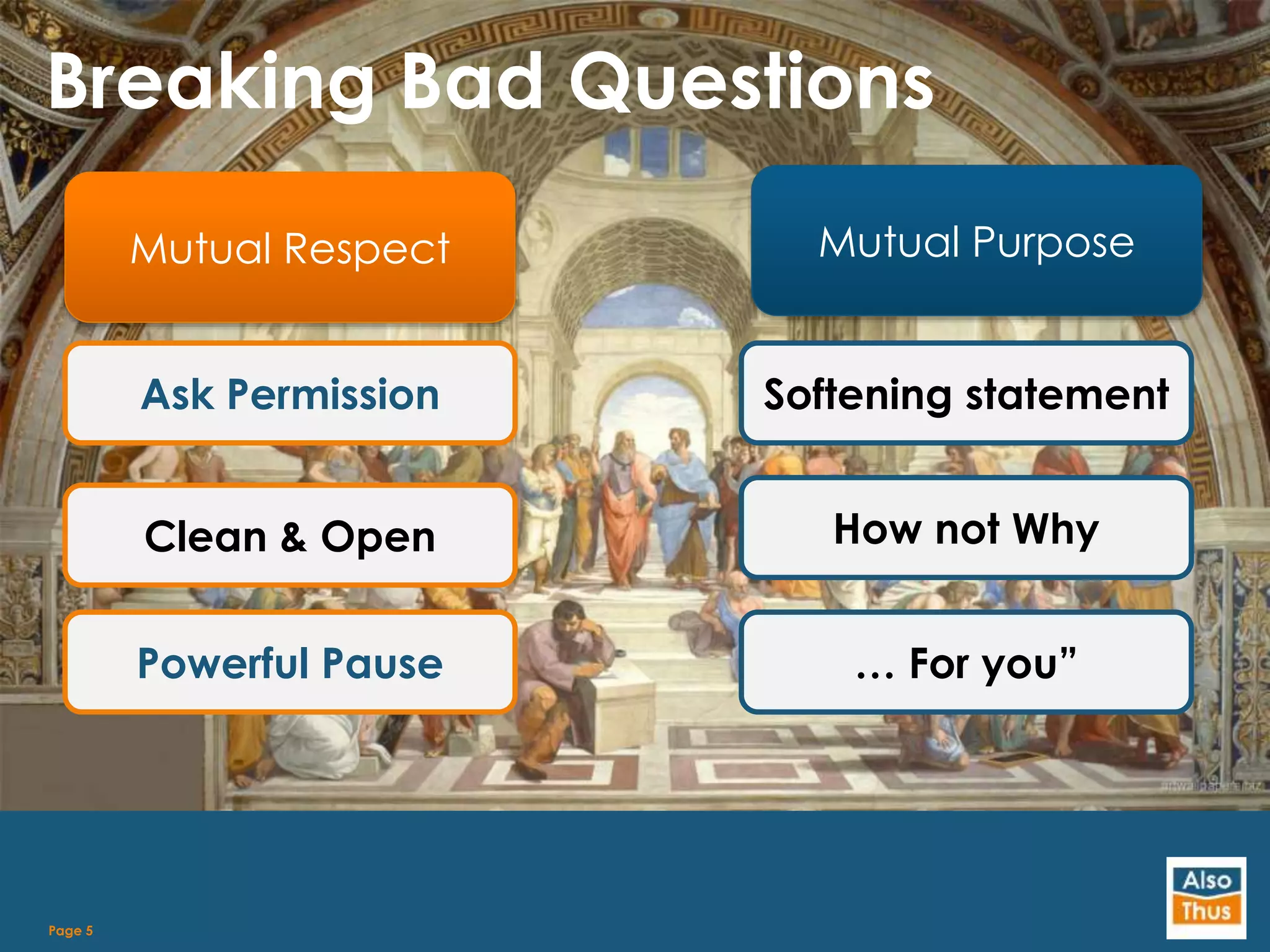 The art of powerful questions | PPTX