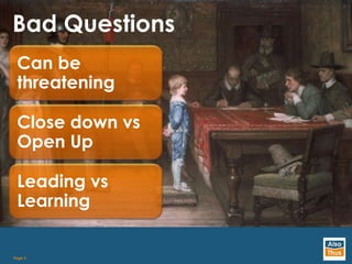 The art of powerful questions | PPTX