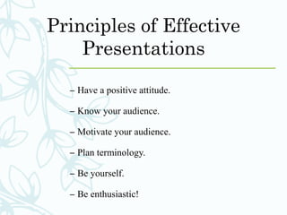 The Art of Presentation | PPTX