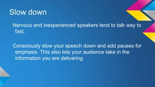 The art of presentations | PPTX
