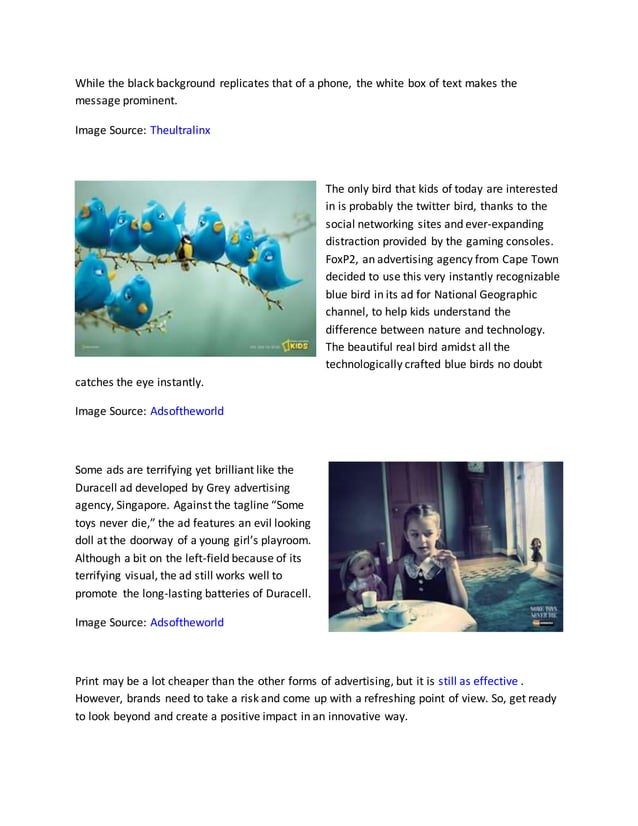 The Art of Print Ads | PDF