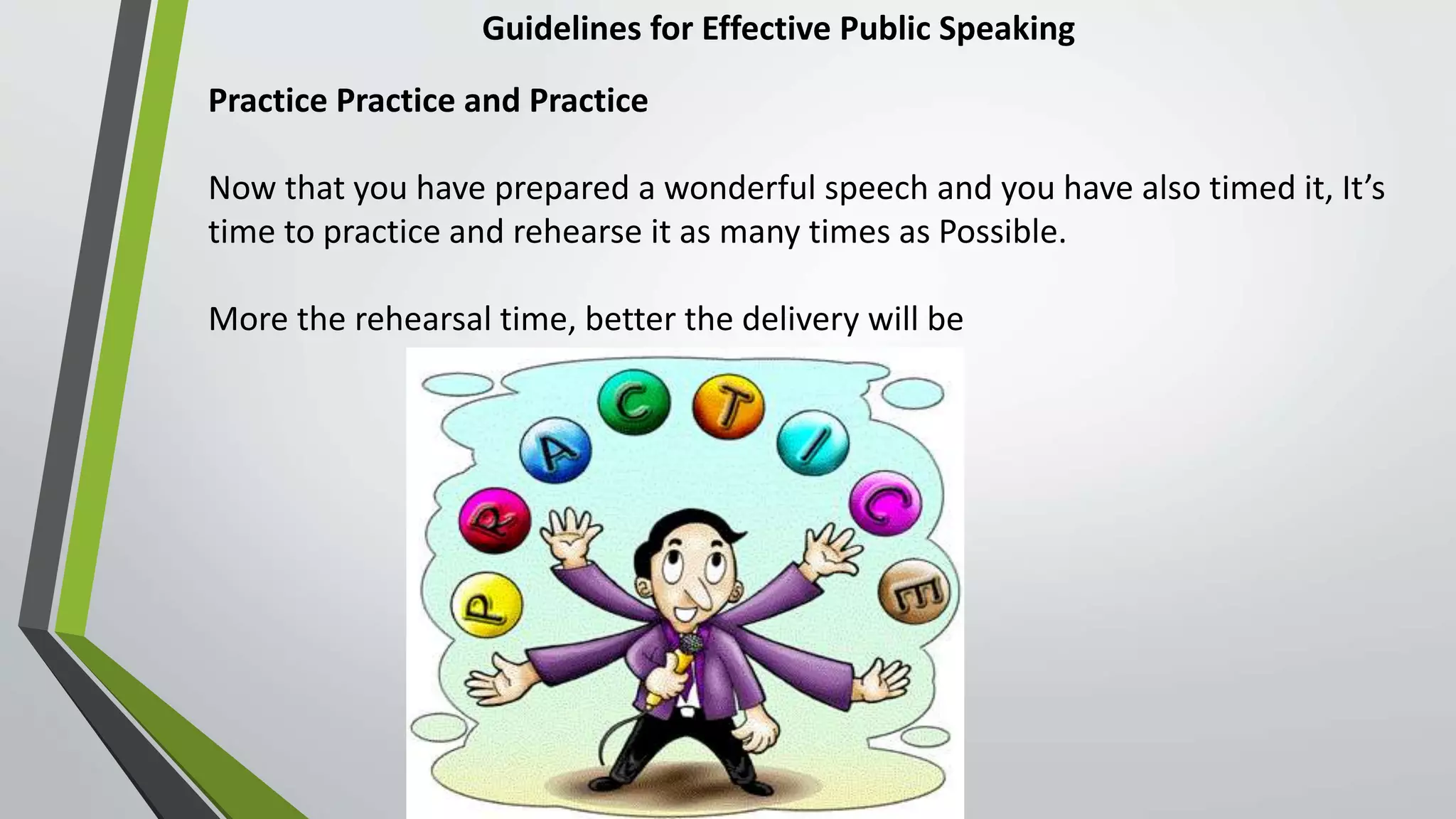 The art of Public Speaking | PPTX