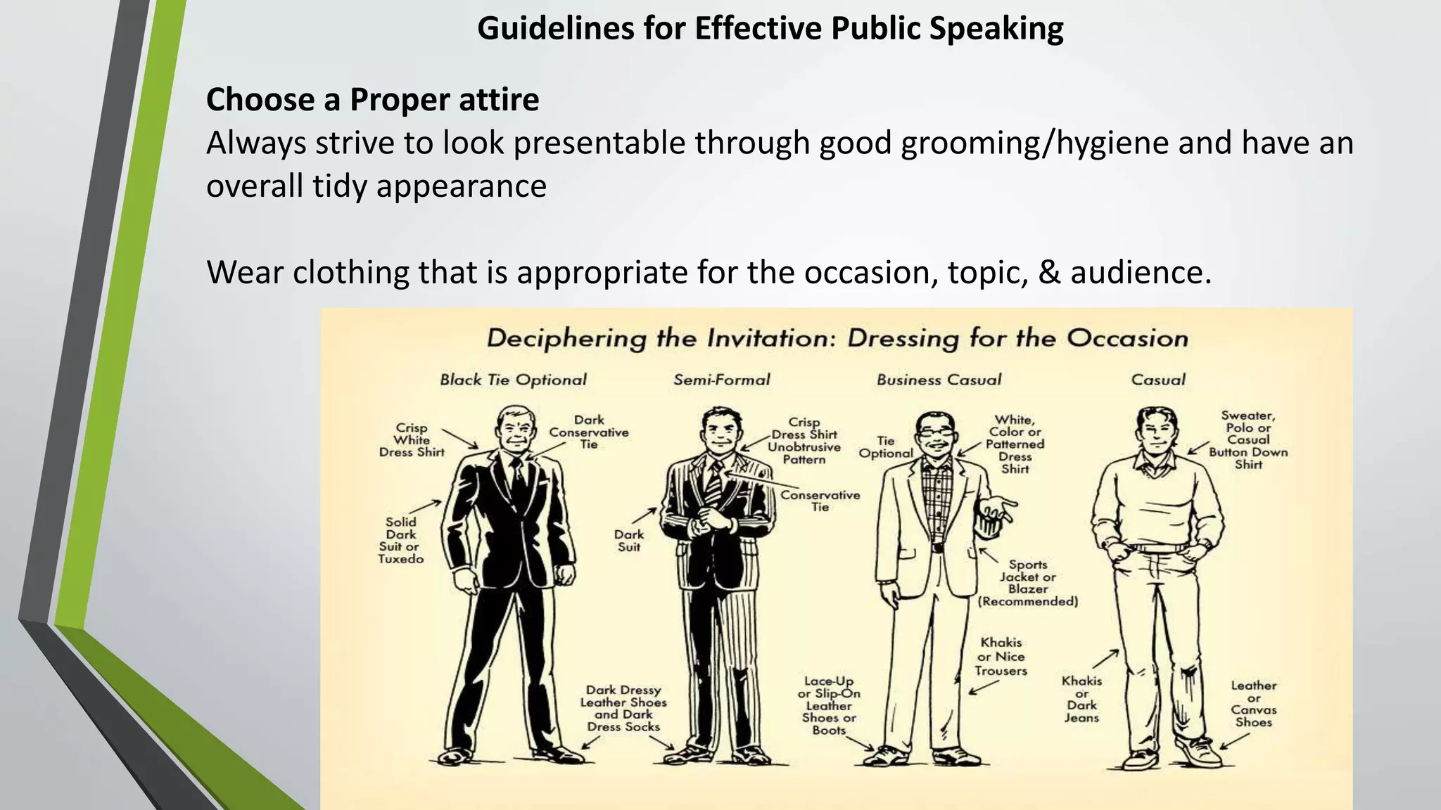 The art of Public Speaking | PPTX
