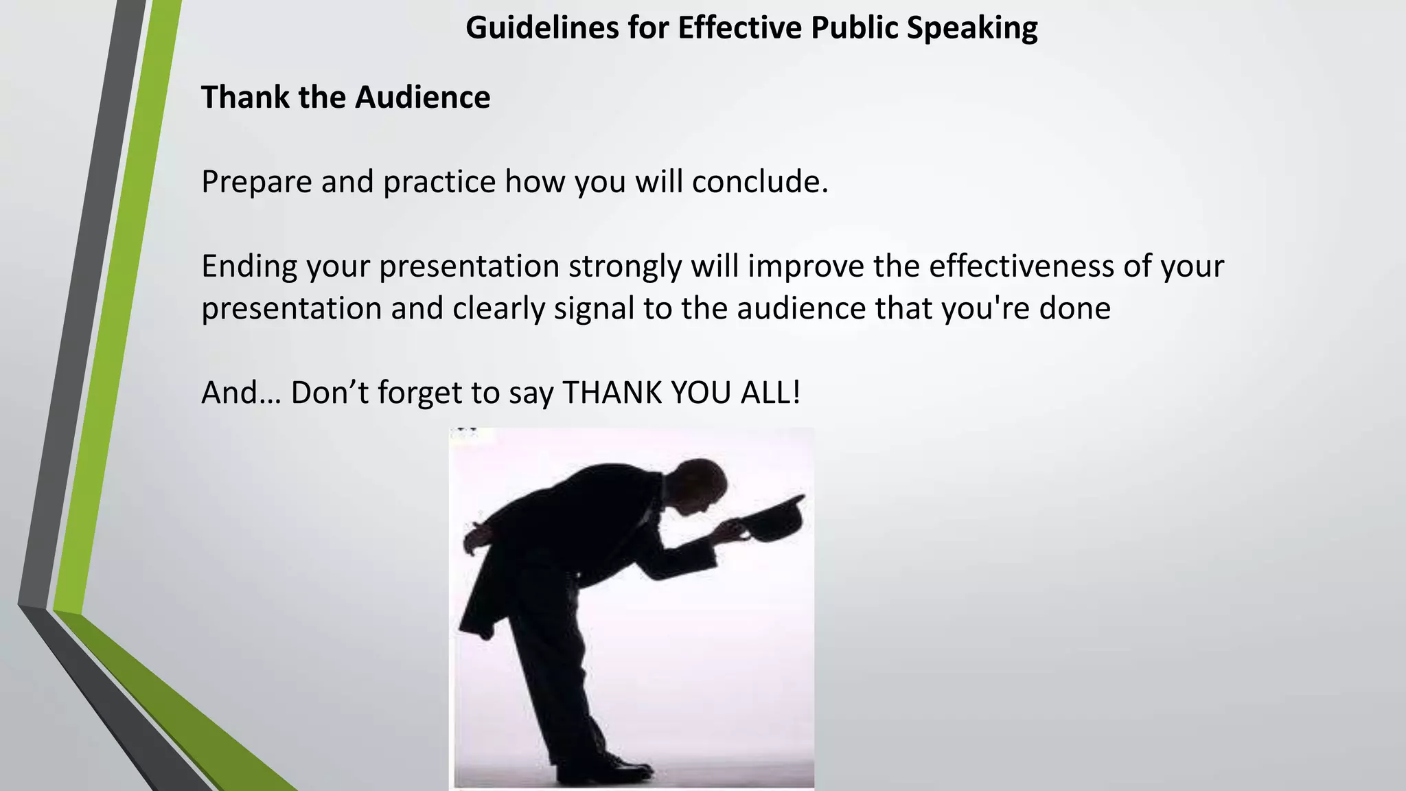 The art of Public Speaking | PPTX