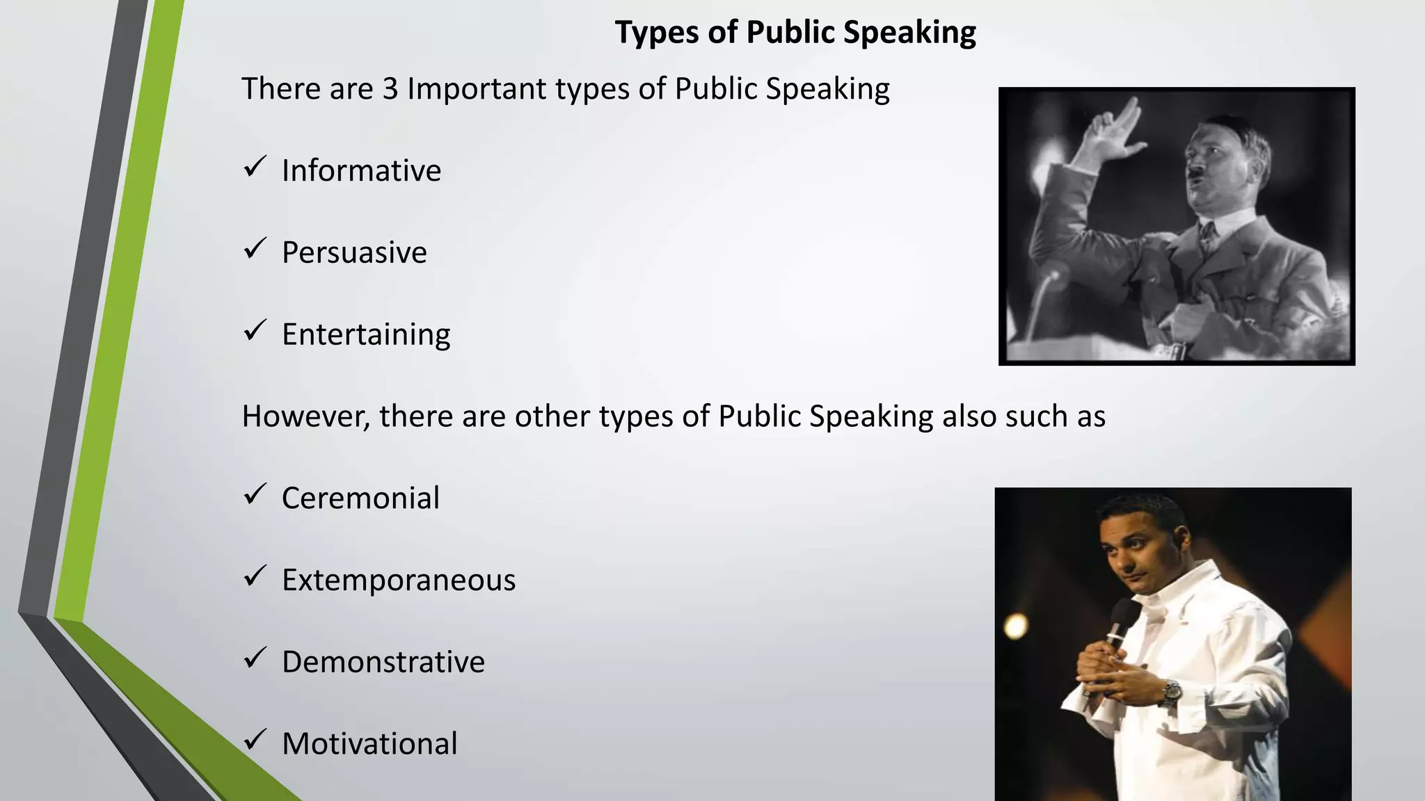 The art of Public Speaking | PPTX
