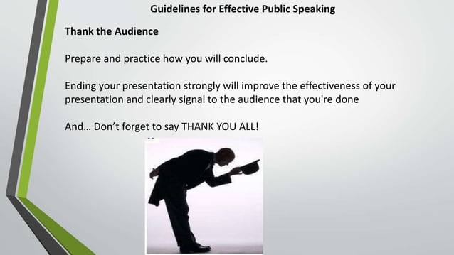 The art of Public Speaking | PPTX