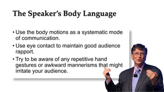 Tips for Public Speaking | PPT