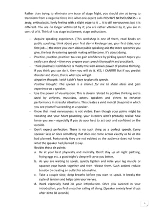 The art of public speaking | PDF