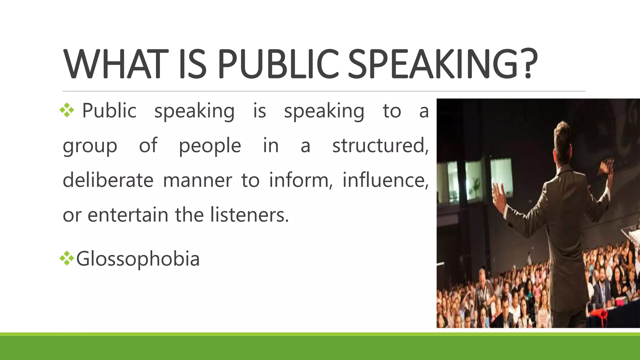 The Art of Public Speaking | PPTX