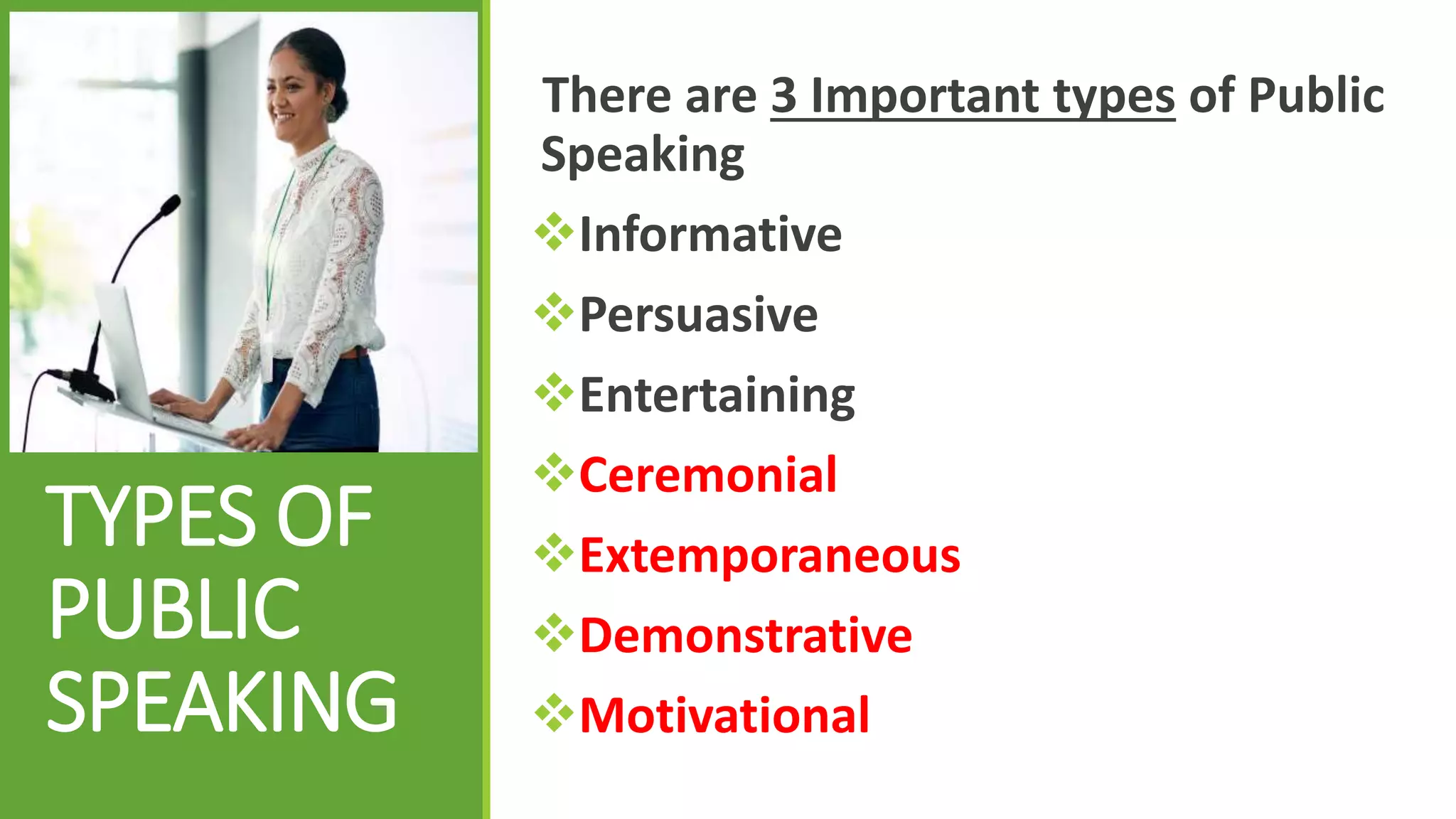 The Art of Public Speaking | PPTX