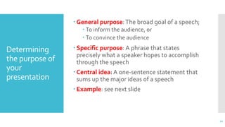 The art of public speaking how to prepare for presentations | PDF
