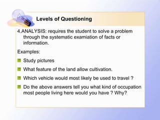 The art of questioning | PPTX