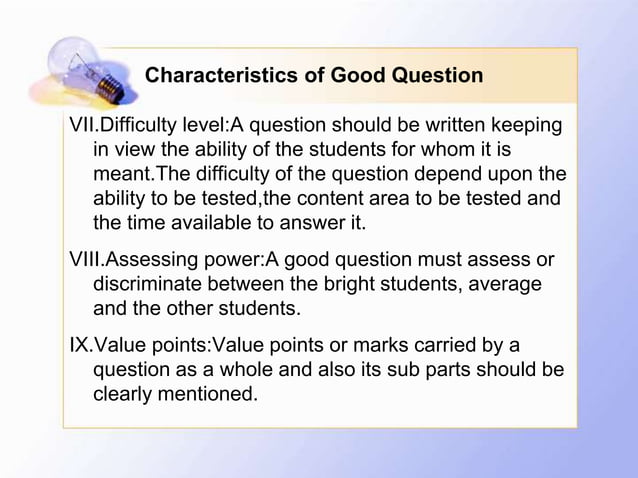 The art of questioning | PPTX | Educational Assessment | Education