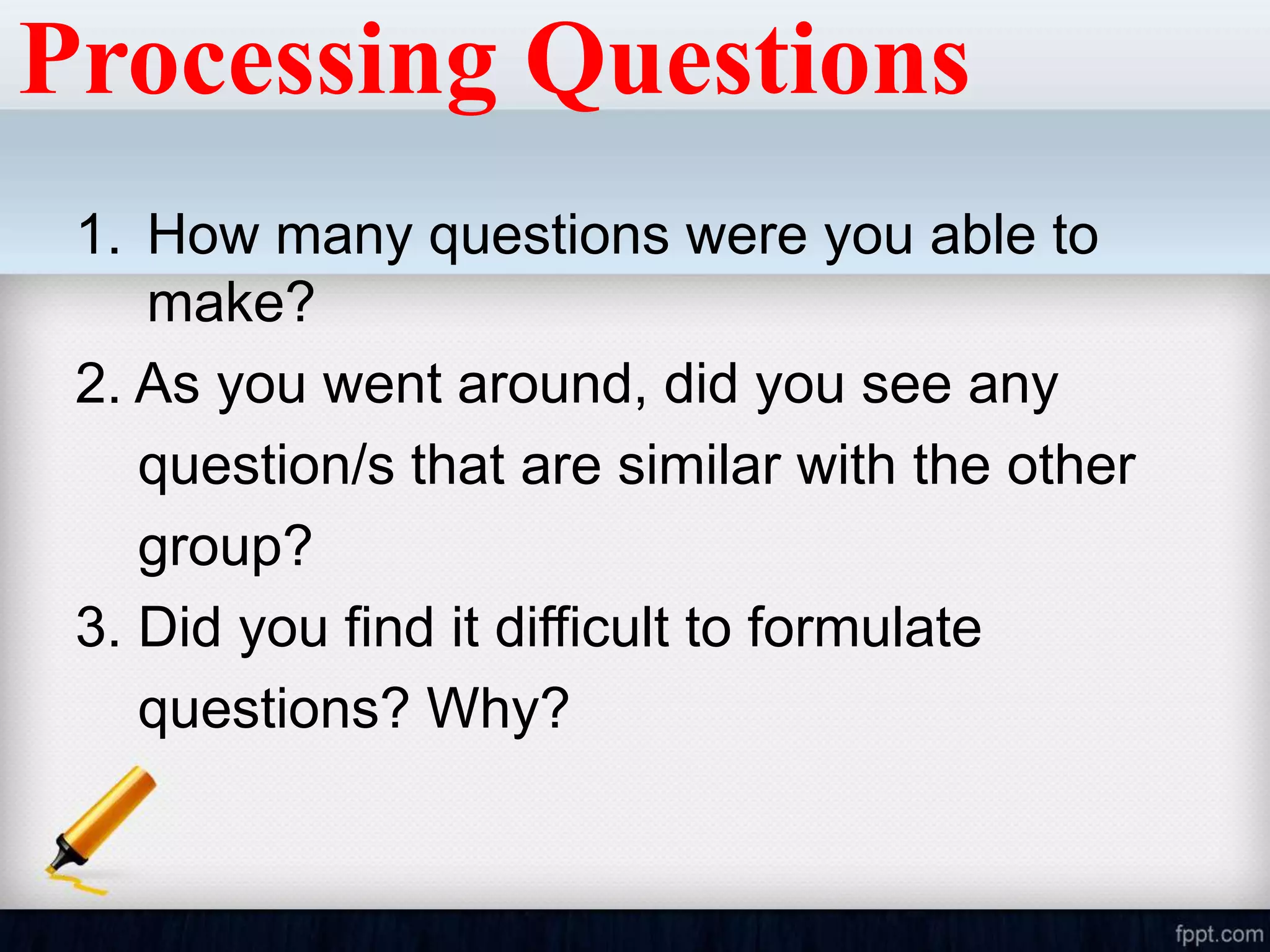 THE ART OF QUESTIONING.ppt