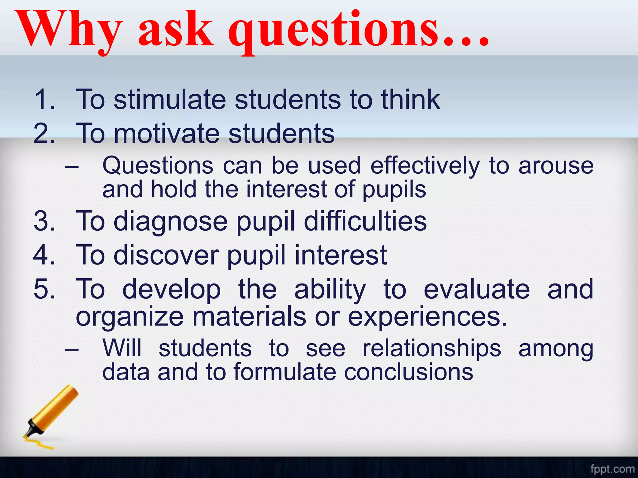 THE ART OF QUESTIONING.ppt