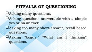 Mastering the Art of Questioning to Develop Higher Order Thinking ...