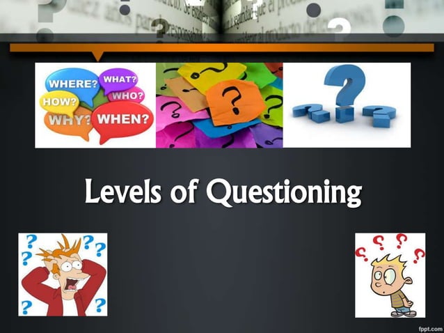 The Art of Questioning : Teacher’s Role | PPTX