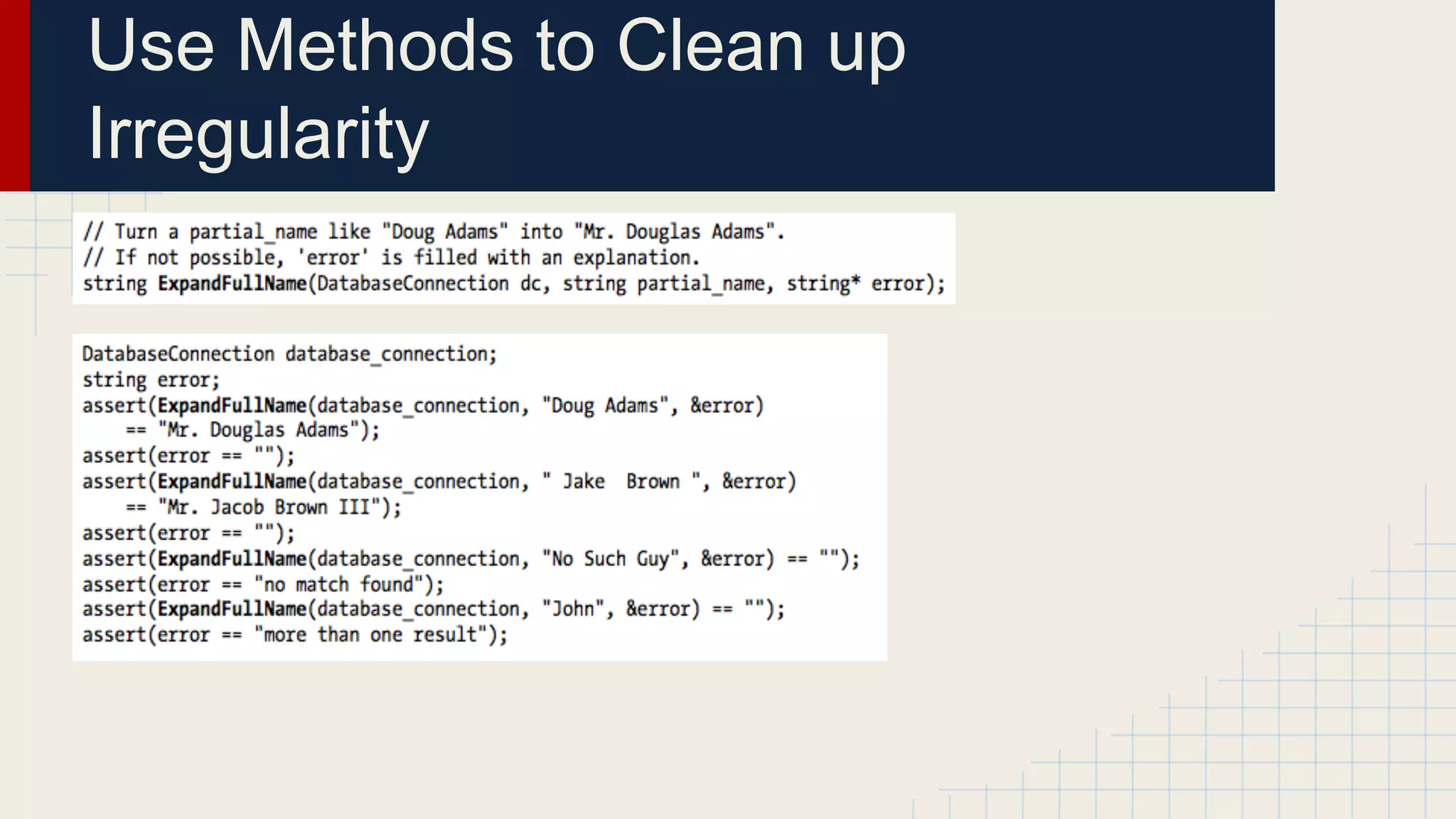 The art of readable code (ch1~ch4) | PPT