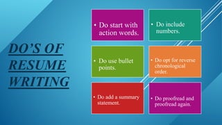 The art of Resume writing.pptx