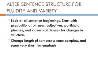 The Art of Revision | PPT