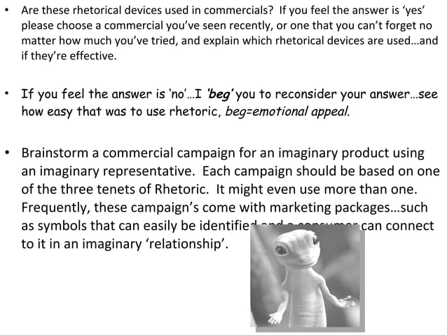 The art of rhetoric | PPT