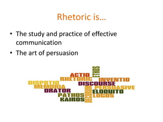 The art of_rhetoric | PPTX