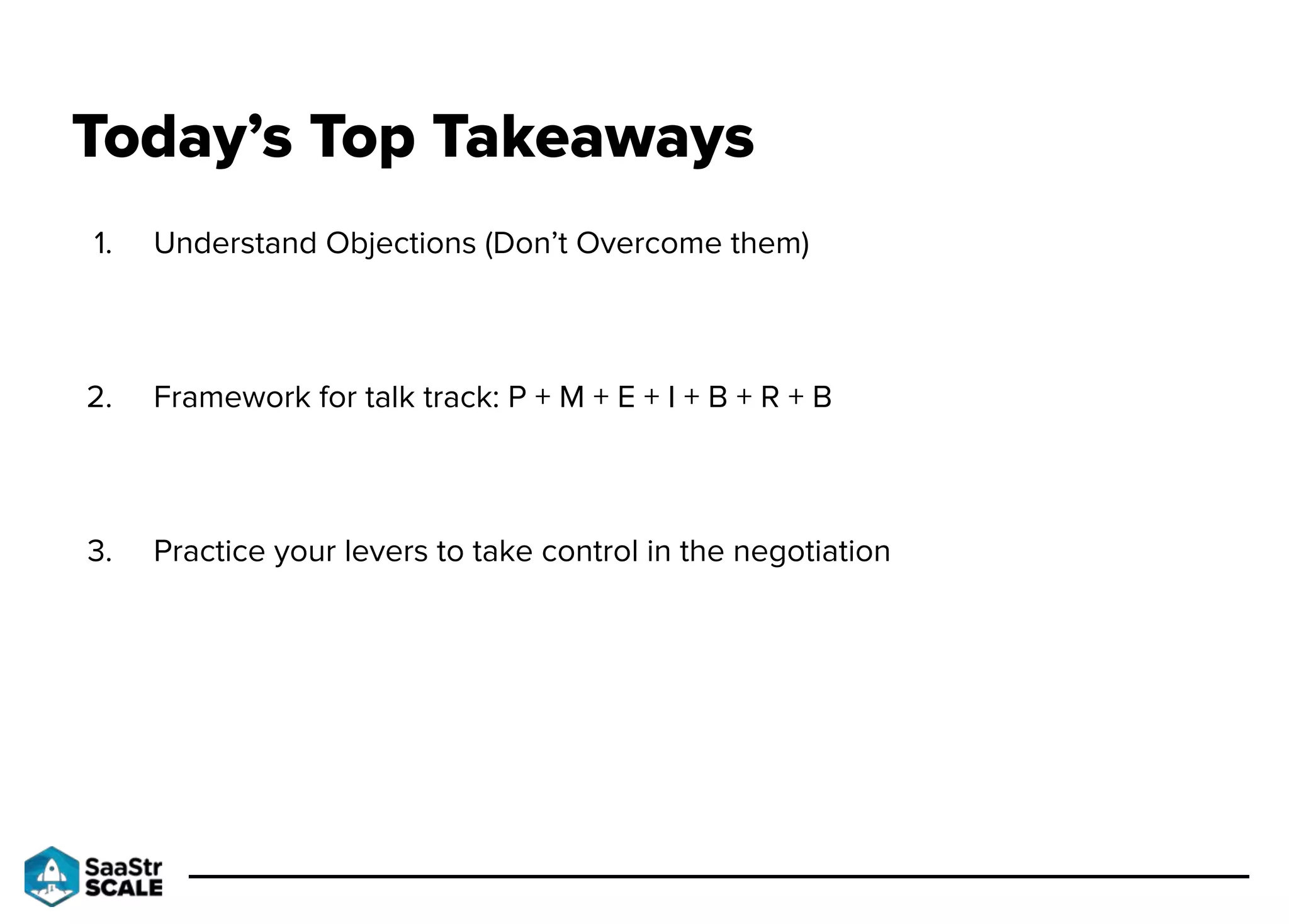 The art of saa s negotiations 3 steps to develop an objection handling ...