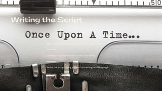 Script Writing for Beginners: Complete Guide | PPTX