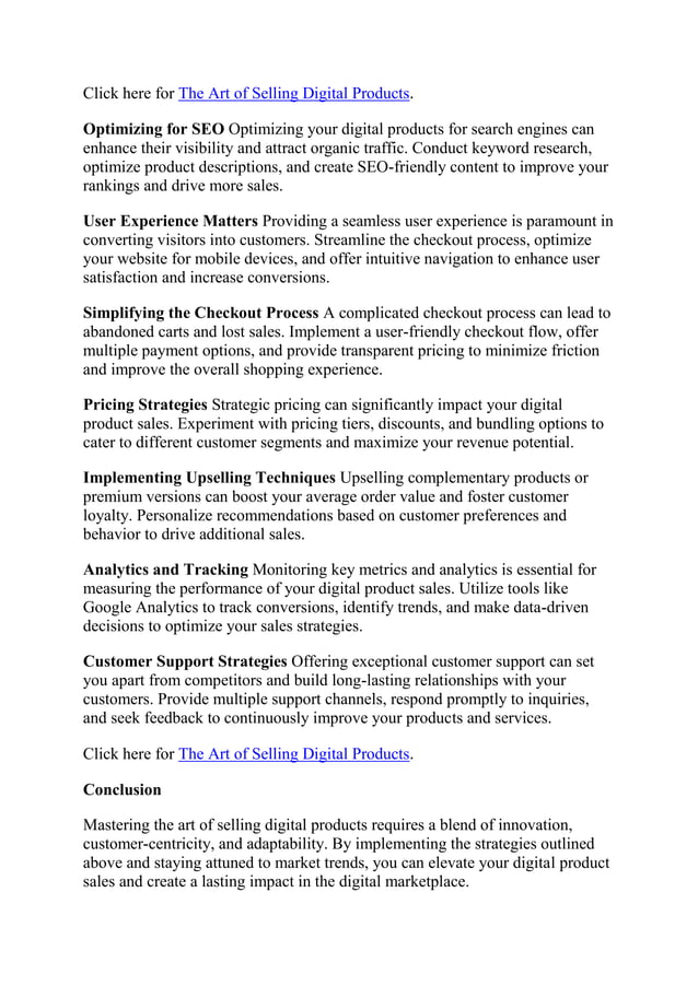The Art of Selling Digital Products.pdf