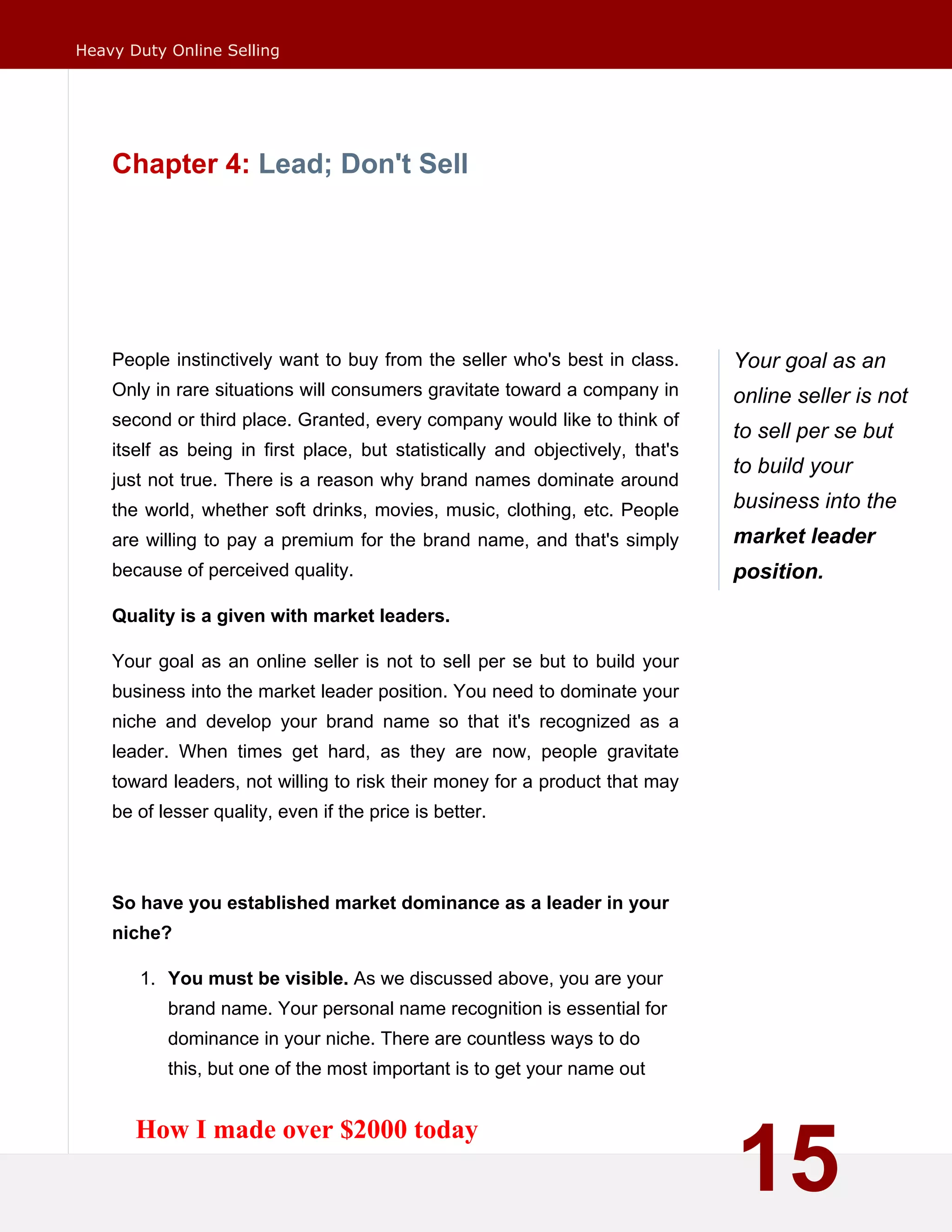 The art of_selling_online | PDF
