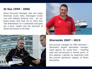 The Art of Shore Excursions (Dev't) 2017 | PPT